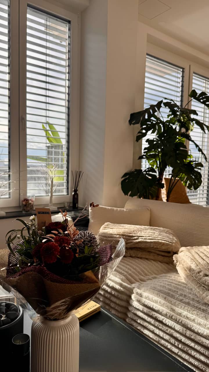 Luxus Skyline & Sunsets | Heimkino | Workspace - Frankfurt am Main