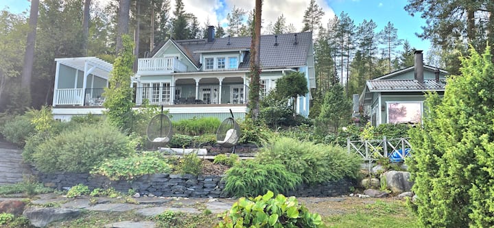 Hurmaava Villa Merjas Garden Näsijärven Rannalla. - Kuru