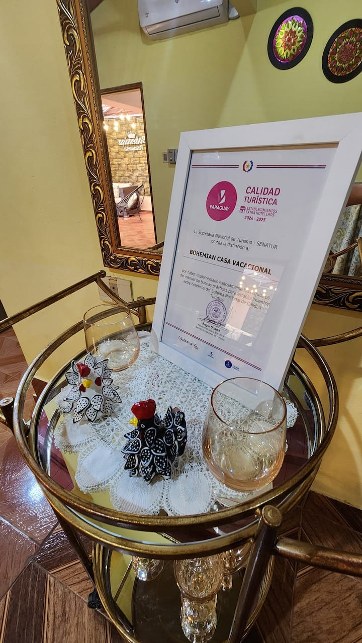 Bohemian Casa Vacacional 
Te Mereces Una Escapada - Paraguarí