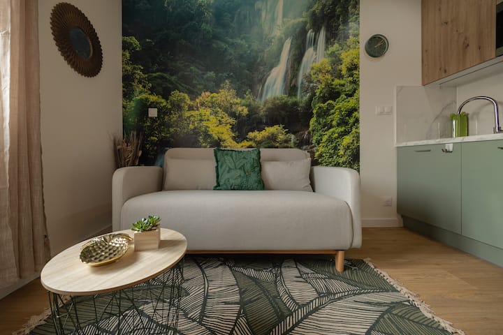 302 Chanzy – Jungle Chic - T1 Dépaysant - Centre - Le Mans