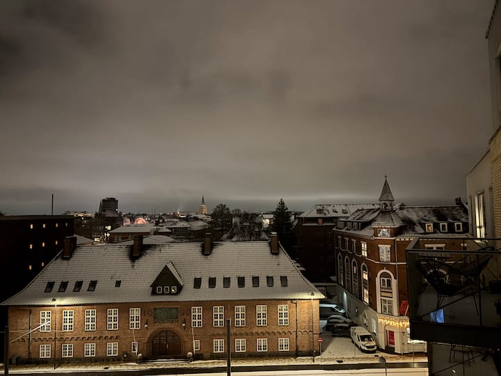 Moderne Lejlighed På 5. Sal Centralt I Odense - 歐登西