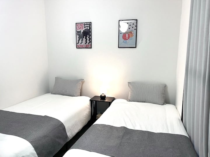 New! 2br | 4 Beds | Namba 2sta.| Family & Group - Osaka, Japan