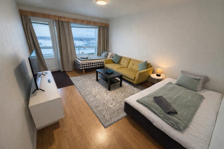 Family Flat In Best Location & Sea View & Parking - Vaasa