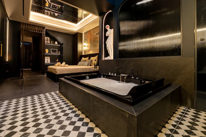 Appartement Design, Baignoire Balnéo, 4 Pers - Vallauris