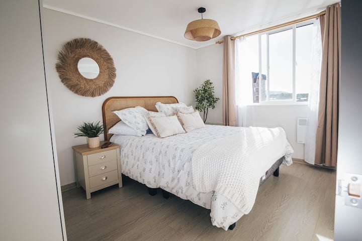 Depto Cómodo Y Nuevo En Villarrica, Piscina Grande - Villarrica