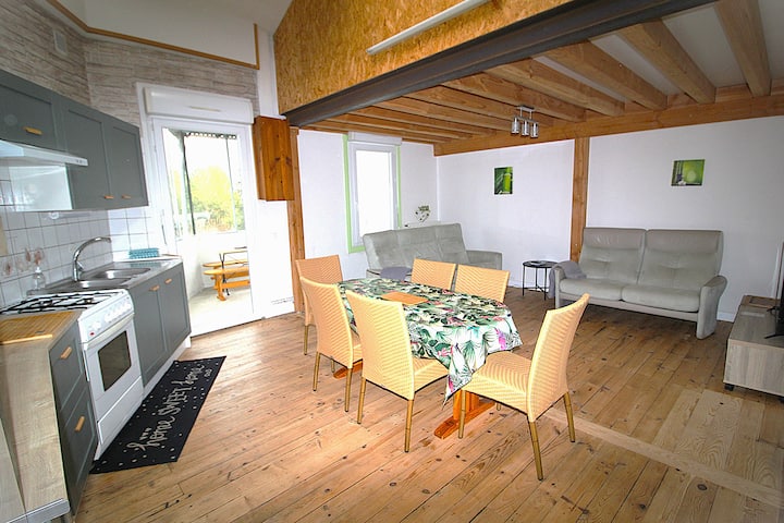 Appartement Voie Verte Vue Véranda - Roanne