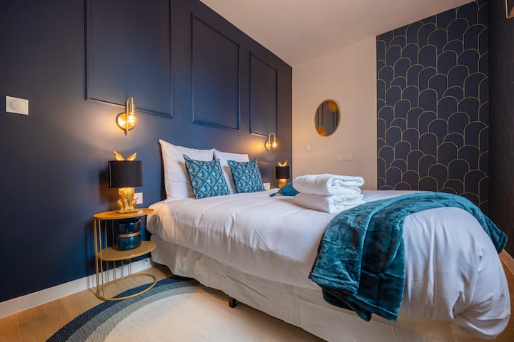 101 Chanzy - T1 Art Déco -Terrasse - Gare - Centre - Le Mans