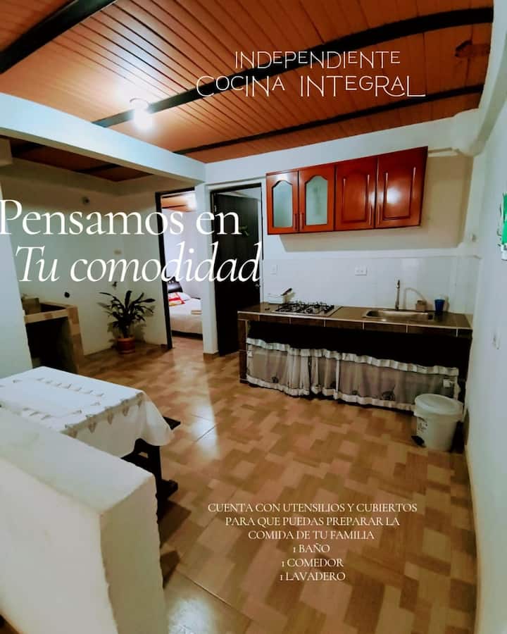 El Origen Apartamento Familiar En Ráquira - Ráquira