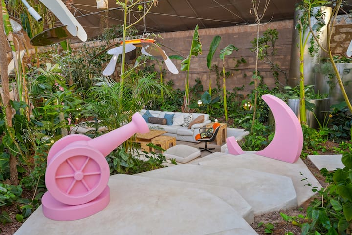 البيت الاخضر (تجربة استوائية) - بورتل وادي حنيفة - Riyadh