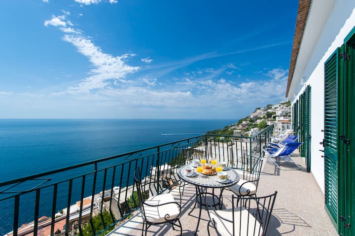 ! New Entry ! - The Best View Of The Amalfi Coast - Praiano