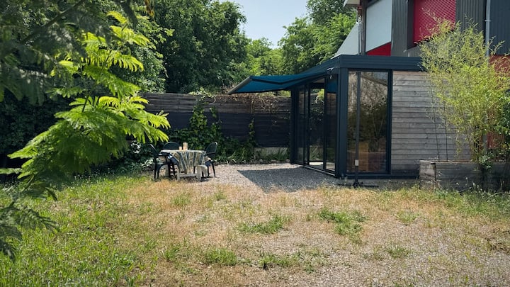 Studio + Salon Véranda à La Porte Des Cévennes - Anduze