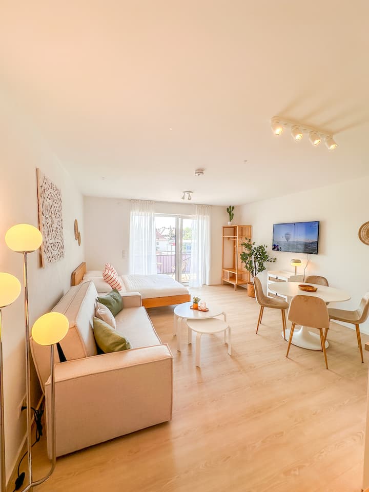 Sunset Club - Studio Ii - Küche - Balkon - Parken - Memmingen