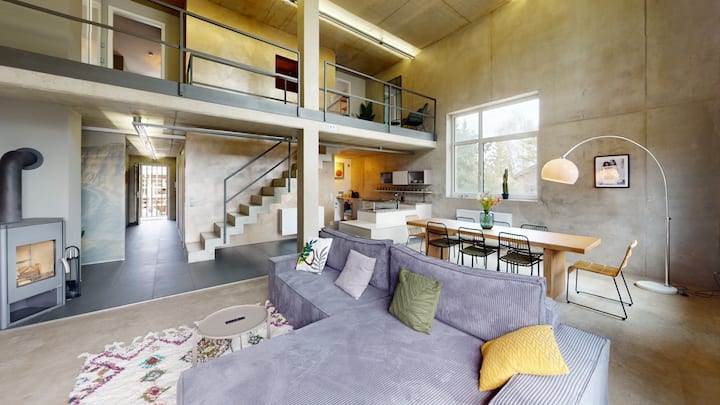 Sunset Club - Loft - 155 M2 Sichtbeton - Zentral - Memmingen