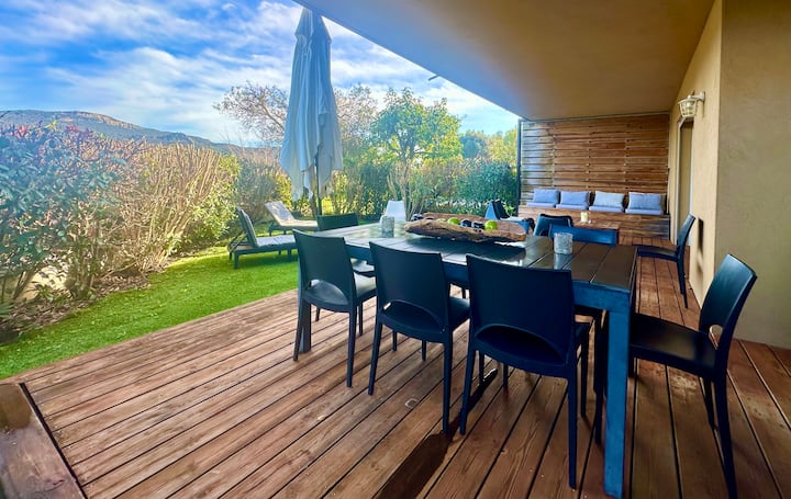 Appartement T2 Vue Marais Salants Avec Jardin 4pax - Santa Giulia