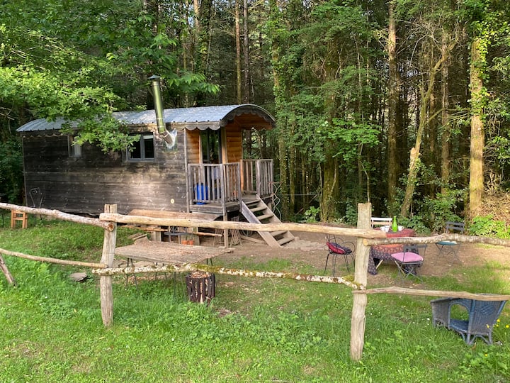 Roulotte En Pleine Nature - Beaulieu-sur-Dordogne