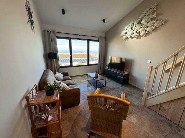 Lodges Des Pontons - Cap Ouest- Vue Mer - Arromanches-les-Bains