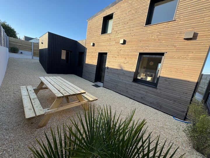 Lodges Des Pontons - Cap Sud - Vue Mer - Arromanches-les-Bains