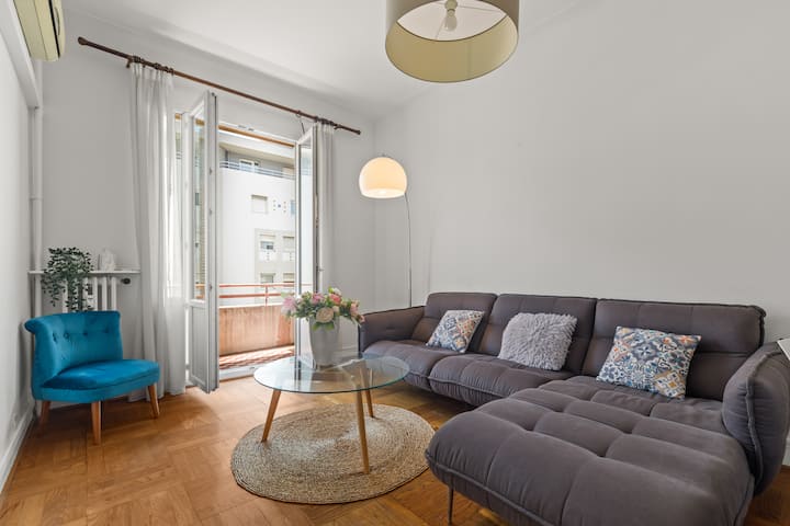 Le Philanthrope - Balcon Wifi Climatisation 60 M2 - Nice