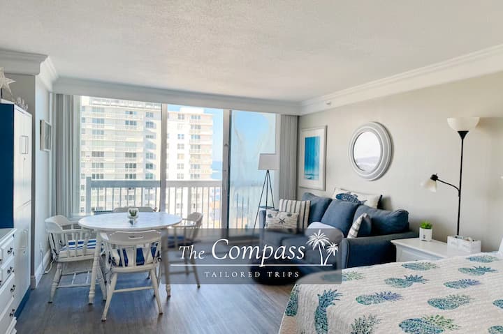 The Compass | Ocean View Studio | 12th Floor - Daytona Beach, FL