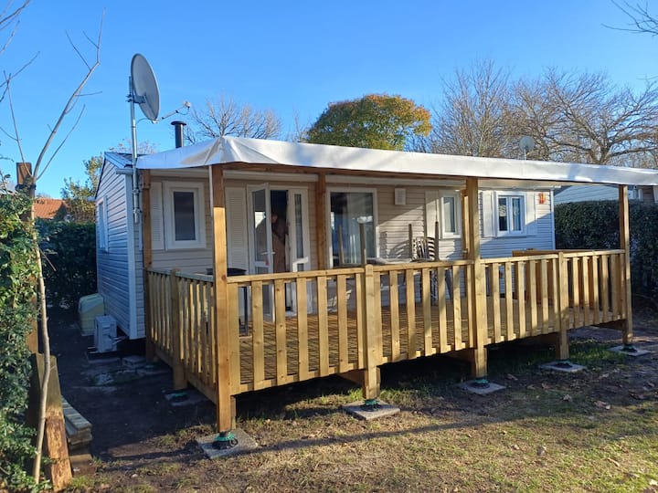 Mobil Home - Domaine Du Vieux Moulin - Lit-et-Mixe