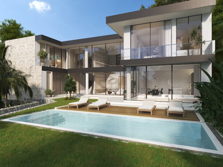 Lux 4br Indoor Living & Sunken Lounge In Seminyak - Seminyak