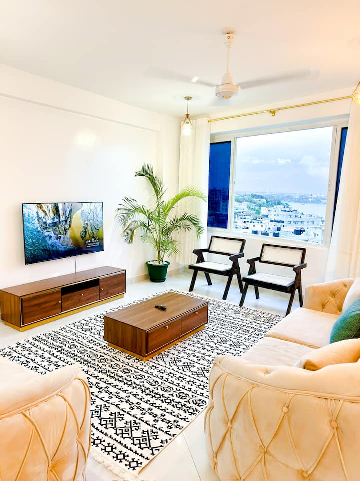 Old Town Seaview7: Ac, Rooftop Pool, Lift - Mombasa