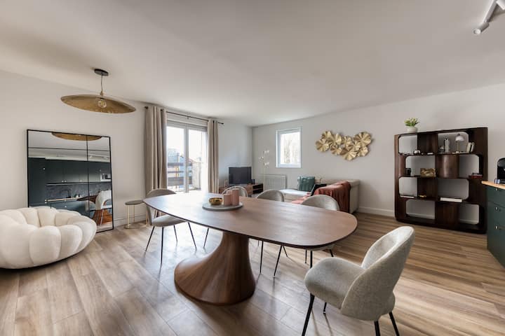 Paris Disney Apt 4 Chambres Proche Forêt Et Gare - Noisy-le-Grand