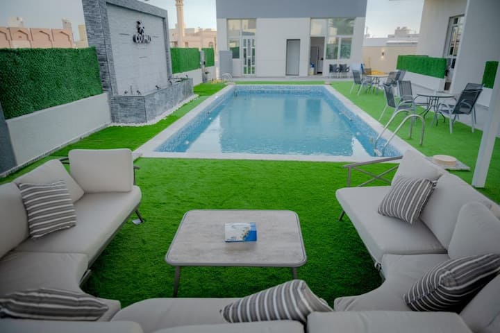 Chalet Entier 2 Chambres Avec Piscine - Kuwait
