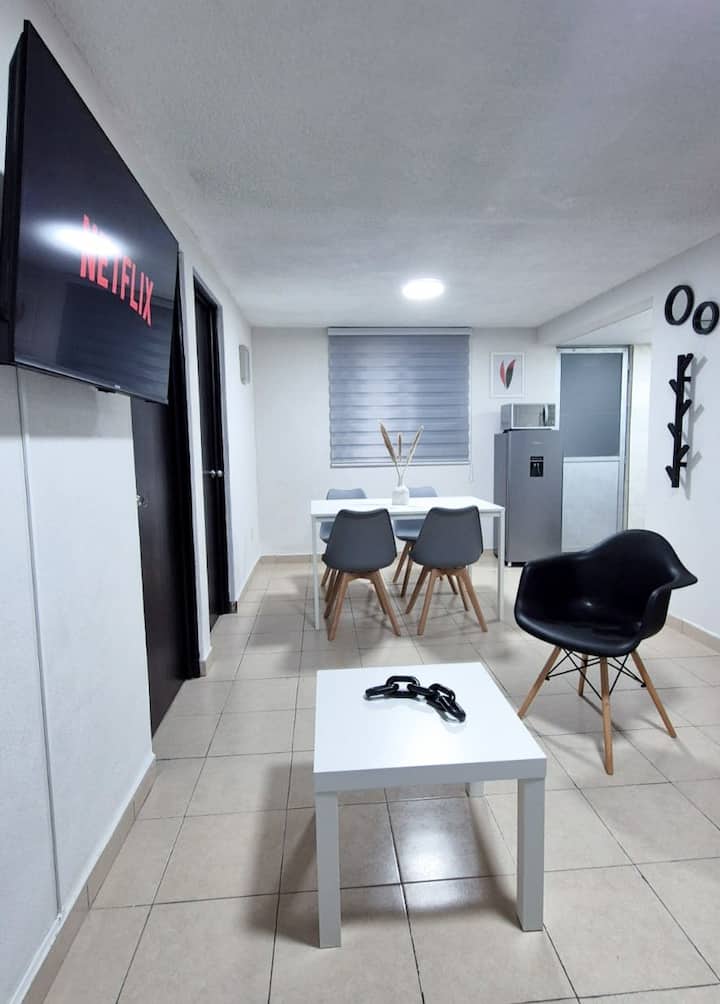 Depa En Metepec A Pasos De Tren Interurbano Toluca - Metepec