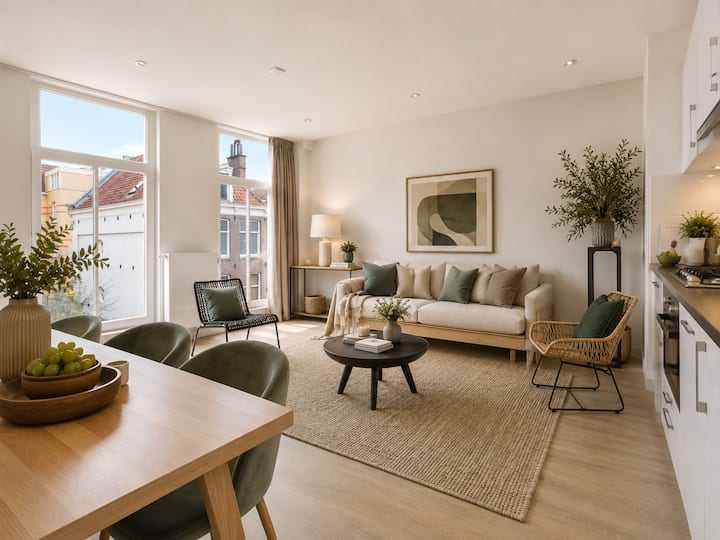 Luxury Appartment Museumplein | Balcony & Lift - Amszterdam