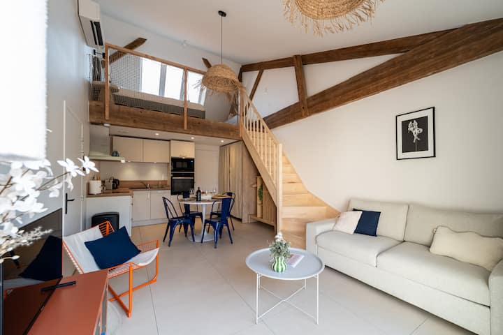 L’atelier Du Coq Gaulois : Loft Charmant & Cosy. - Saintes