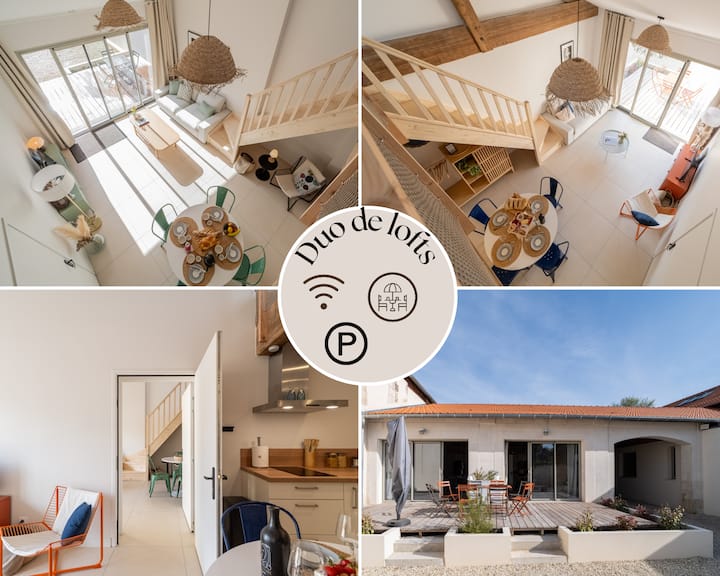 Duo De Lofts Dans Bâtiment Historique. - Saintes