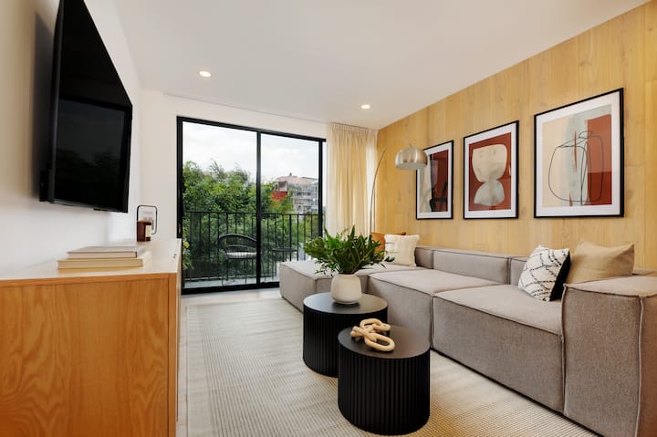 Homey 3br Apt Near Parque México|pool & Gym - Mexico City