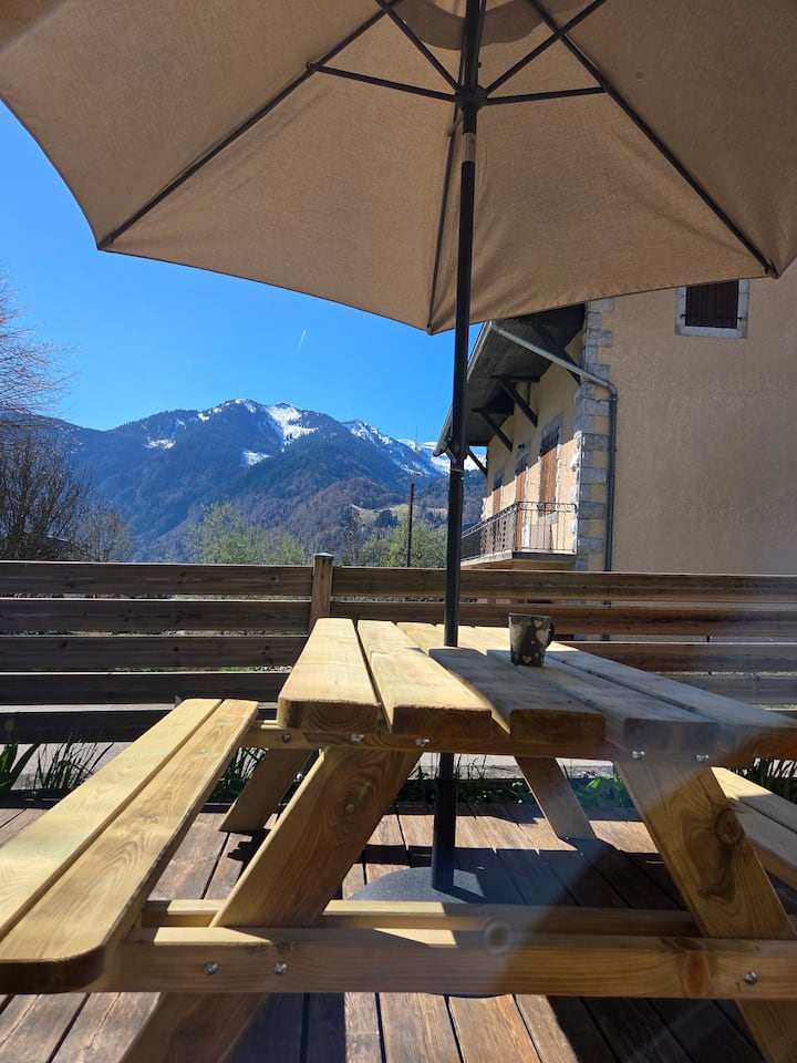6 Pers Samoëns Jardin, Vue Et Wifi - Samoëns