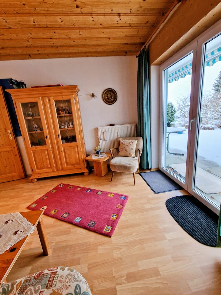 Urlaub Am Sonnenhang Mit Bergblick - Wertach