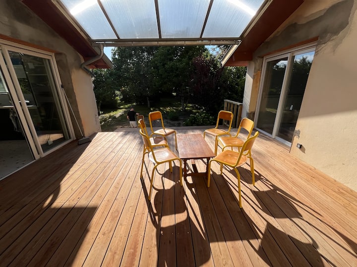 Grande Maison Avec Jardin 6 Adultes 6 Enfants - Dax