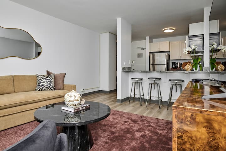 City View 1 Bed Room Apartment| Gym, Rooftop - Grand Boulevard - Chicago