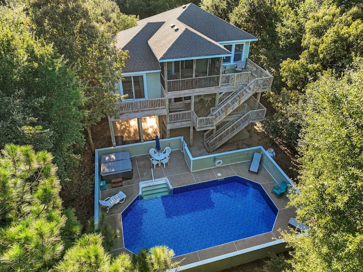 New Listing~pool, Spa, Dog-friendly, Hoa Parking - Duck, NC