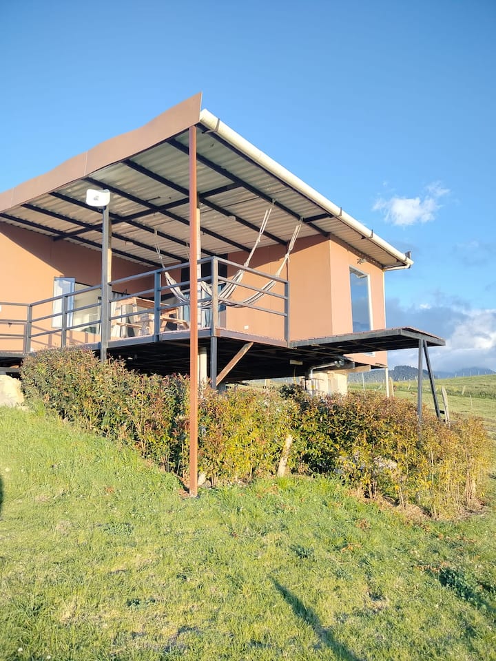 Ecolodge - Refugio Verde Con Vista Espectacular - La Calera, Colombia