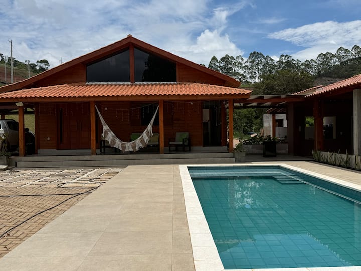 Casa De Campo Com Piscina, áRea Gourmet E Vista - Coimbra