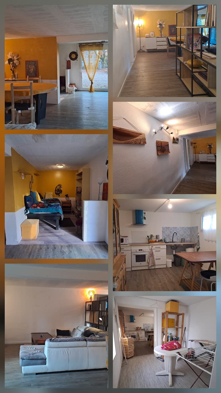 Appartement Au Rdc D'une Maison
 Nature Et Ville - Bergerac