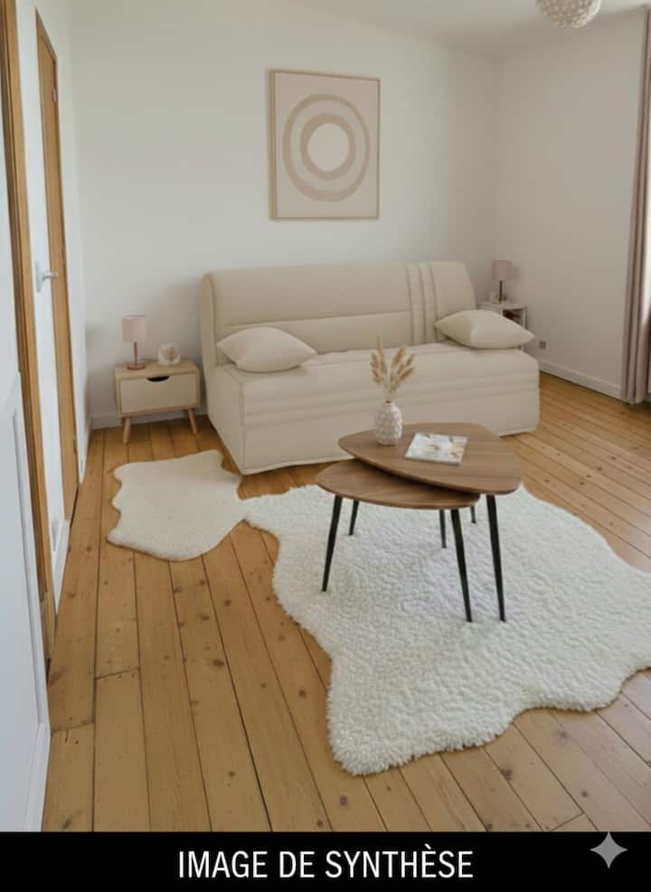 Studio Cosy
• Gare à 5 Min • Proche Plage & Centre - Granville