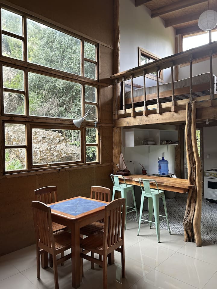 Hermosa Y Rústica Cabaña De Montaña En La Polcura - San Fernando, Chile