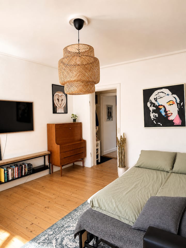 Central & Hyggelig Lejlighed På Nørrebro Med Altan - Copenhaguen