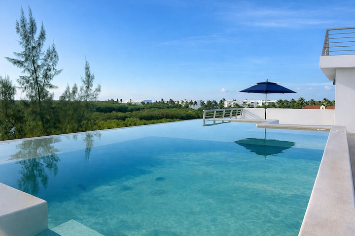 Penthouse En El Corazón De Bávaro Cerca De Playa - Punta Cana