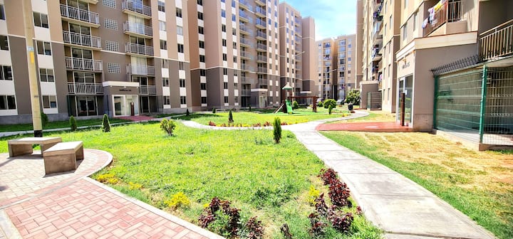 Cálido Departamento En Condominio
 Cochera Cap. 06 - Tacna