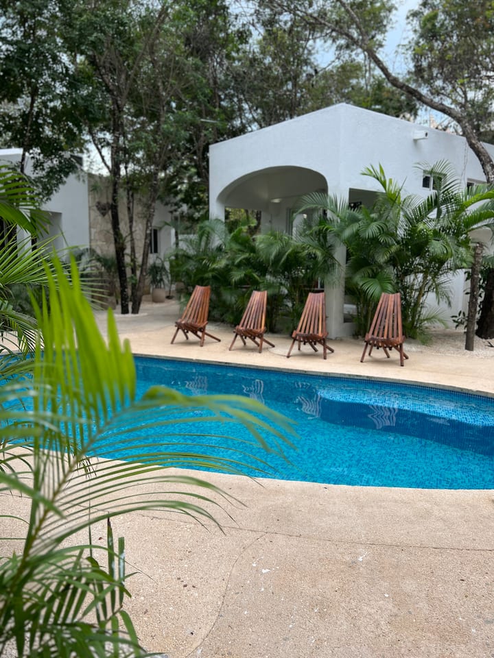 Charming Tulum Casita · Pool, Garden & Bbq 1 - Tulum