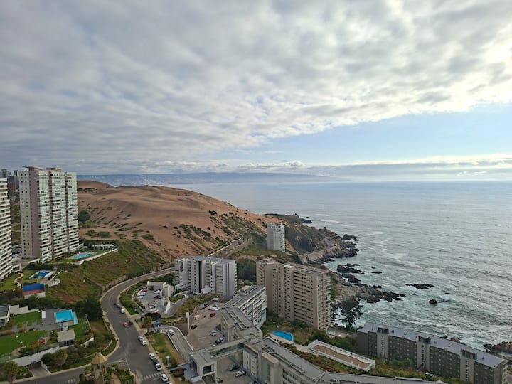 Departamento Viña Concon Gran Vista Al Mar Y Dunas - Concón