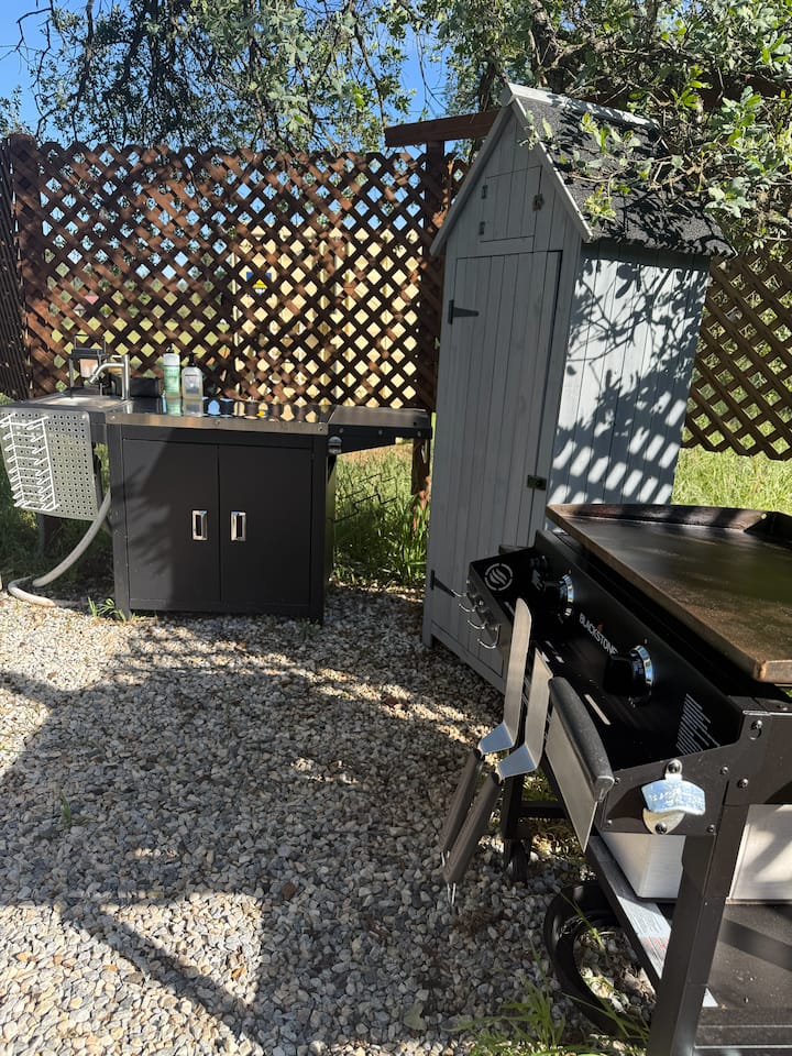 Private Spa & Yurt: Sauna, Soaking Tub, Fire Pit - Murphys, CA
