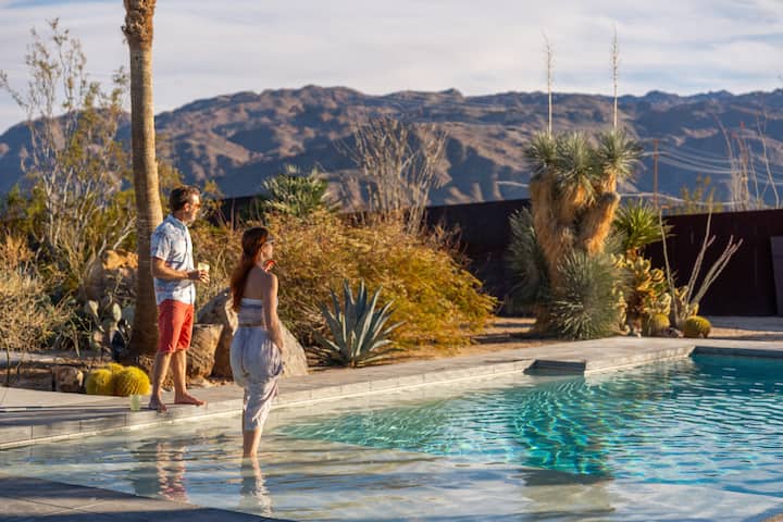 The Wheelhouse: Mid-century Retreat With Pool - Twentynine Palms, CA